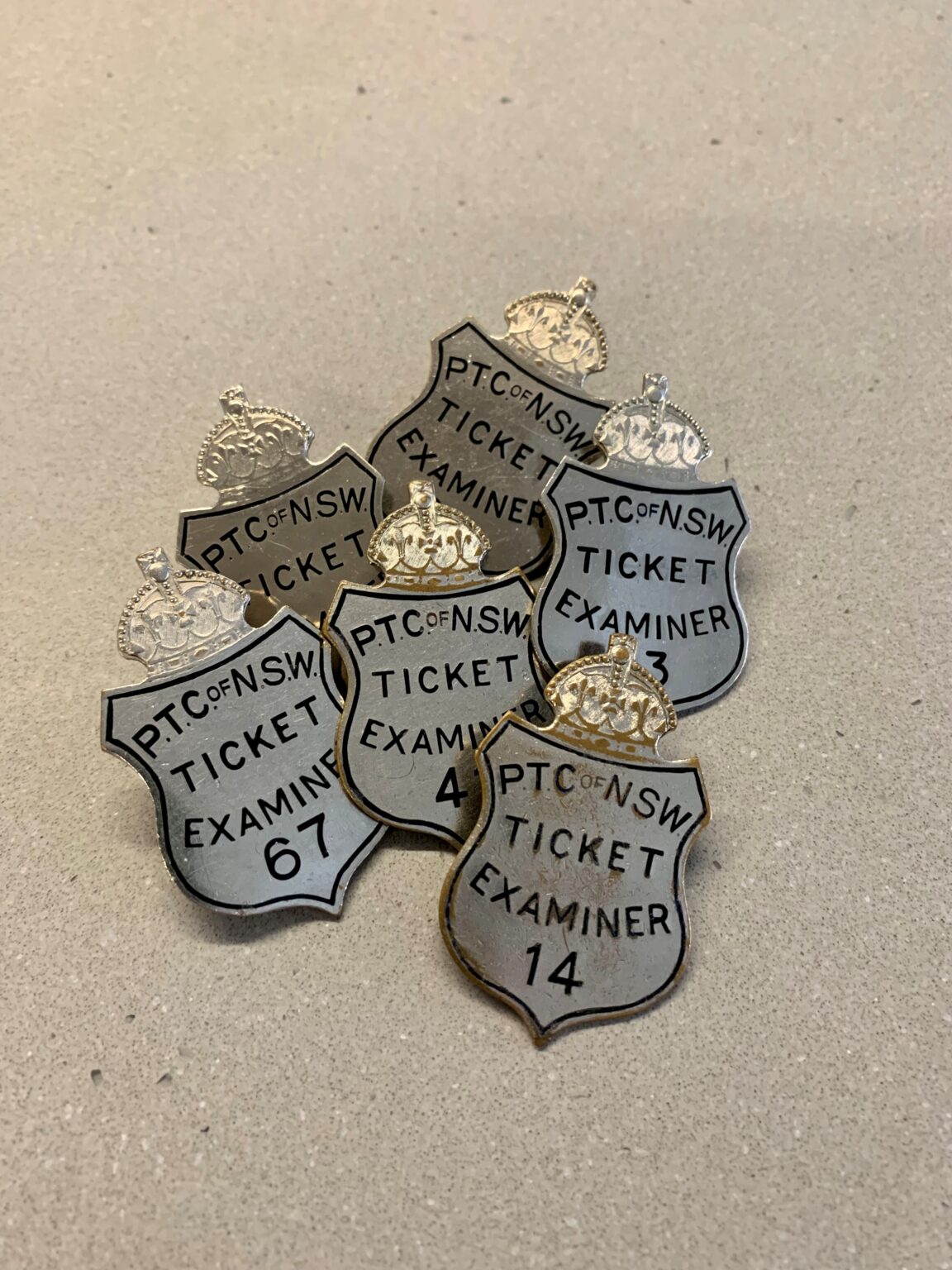 Ticket Examiner Badge - ARHS NSW