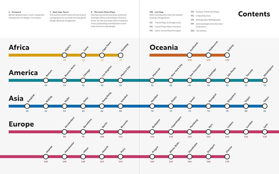 Iconic Transit Maps Book – Mark Ovenden’s Global Transit Guide