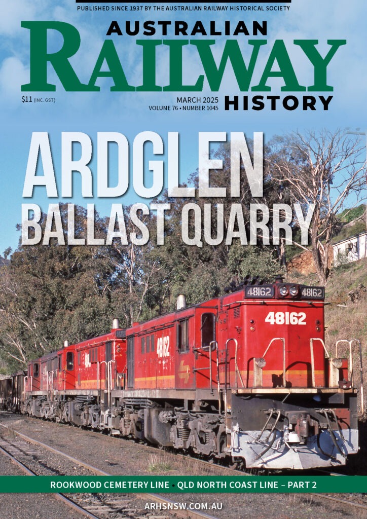RES-India 2025 Australian Railway History - ARHS NSW