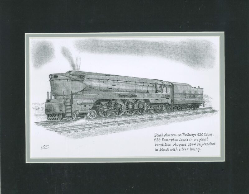 Essington Lewis - 520 Class Print [Medium] - ARHS NSW